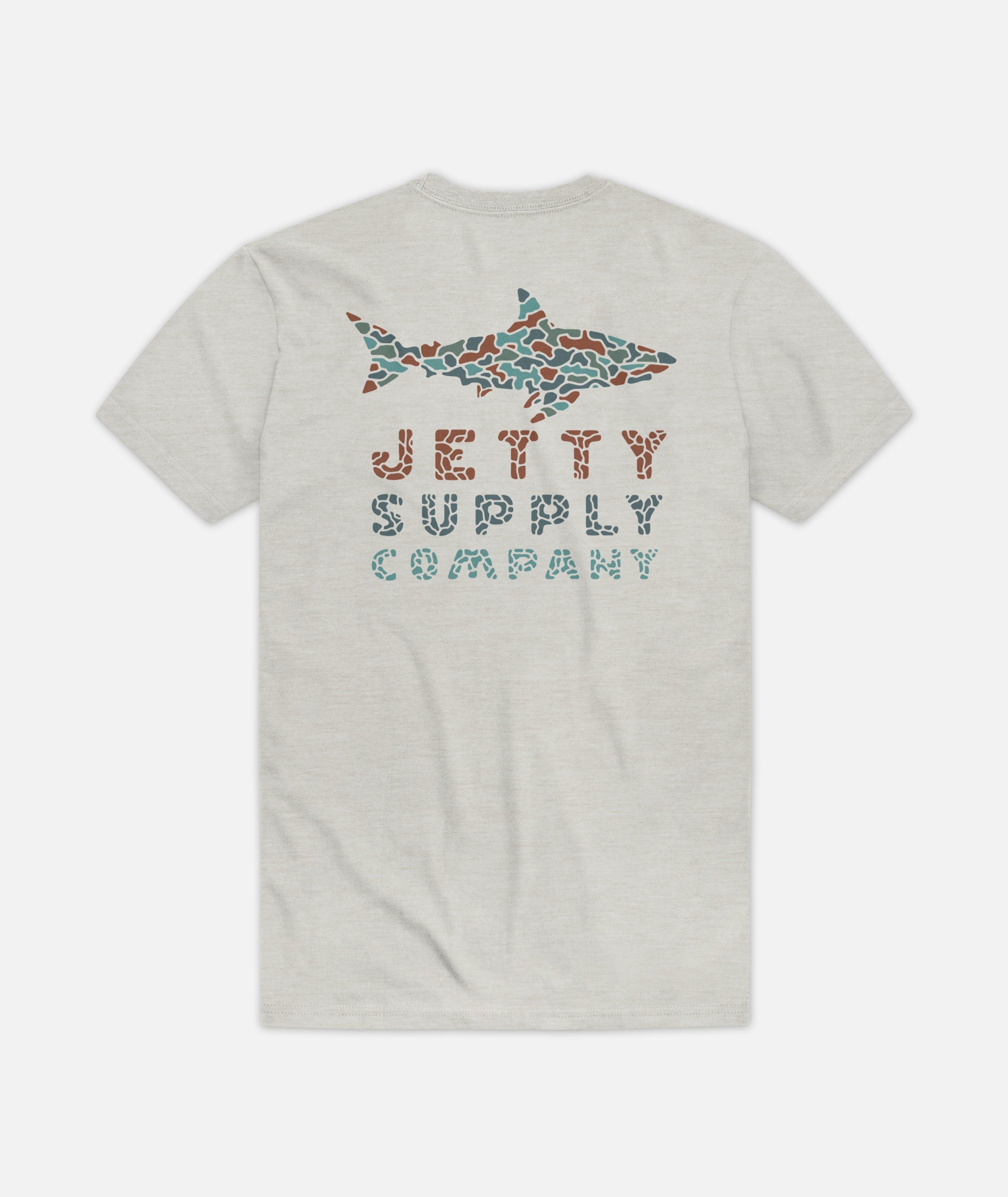 Crackle Tee - Heather Grey – Jetty