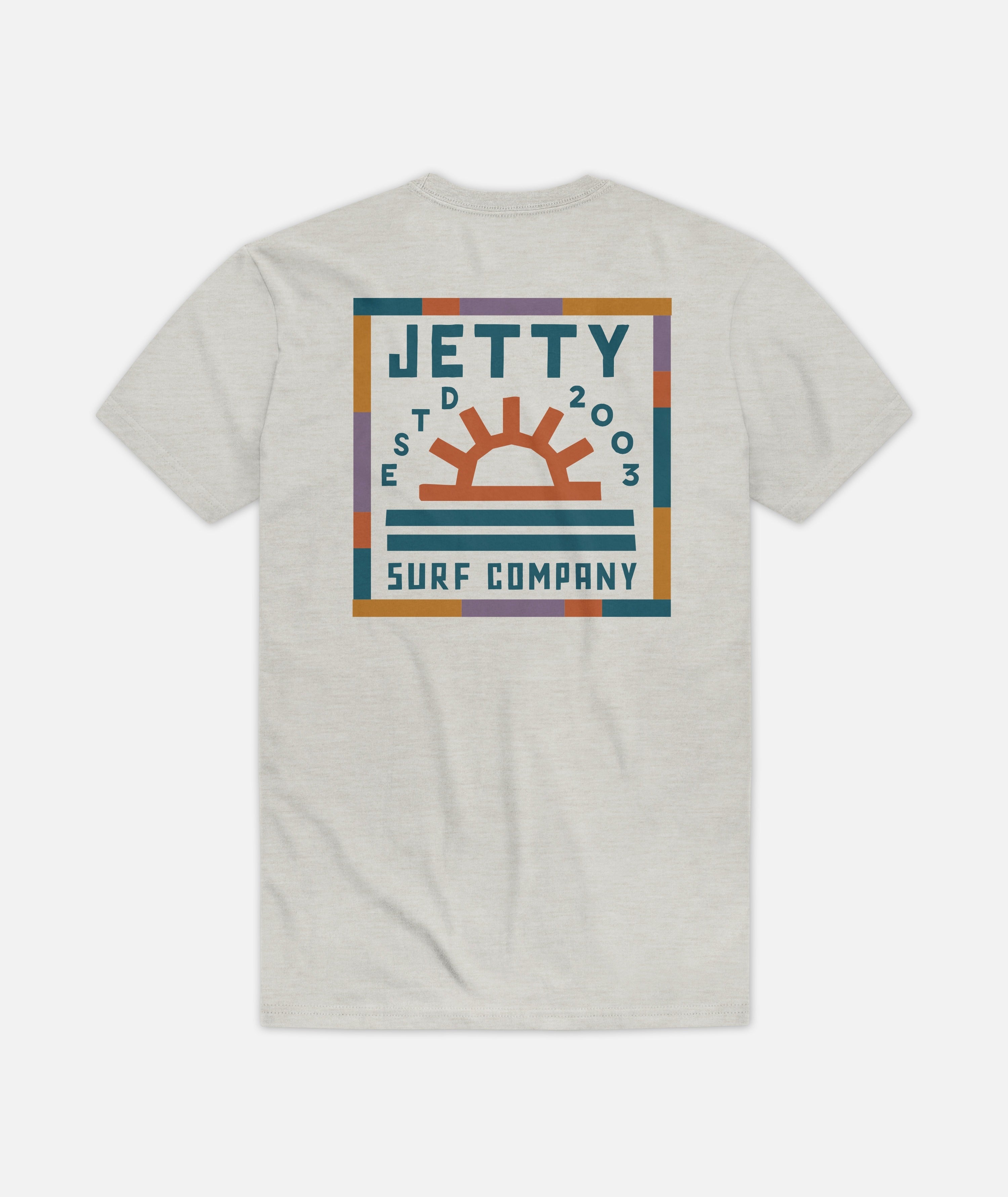 Halcyon Tee - Heather Grey – Jetty