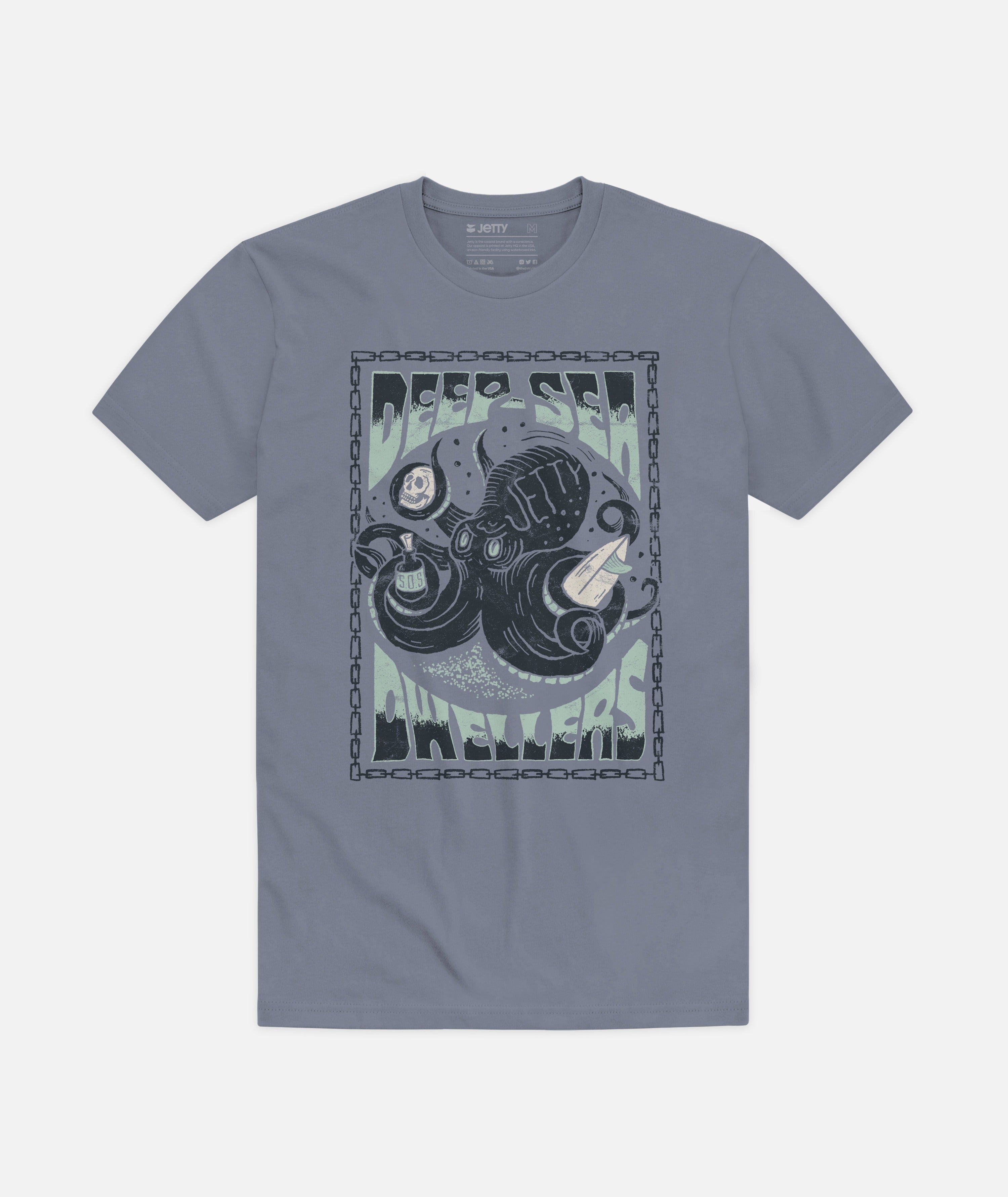 Kraken Tee - Fog – Jetty
