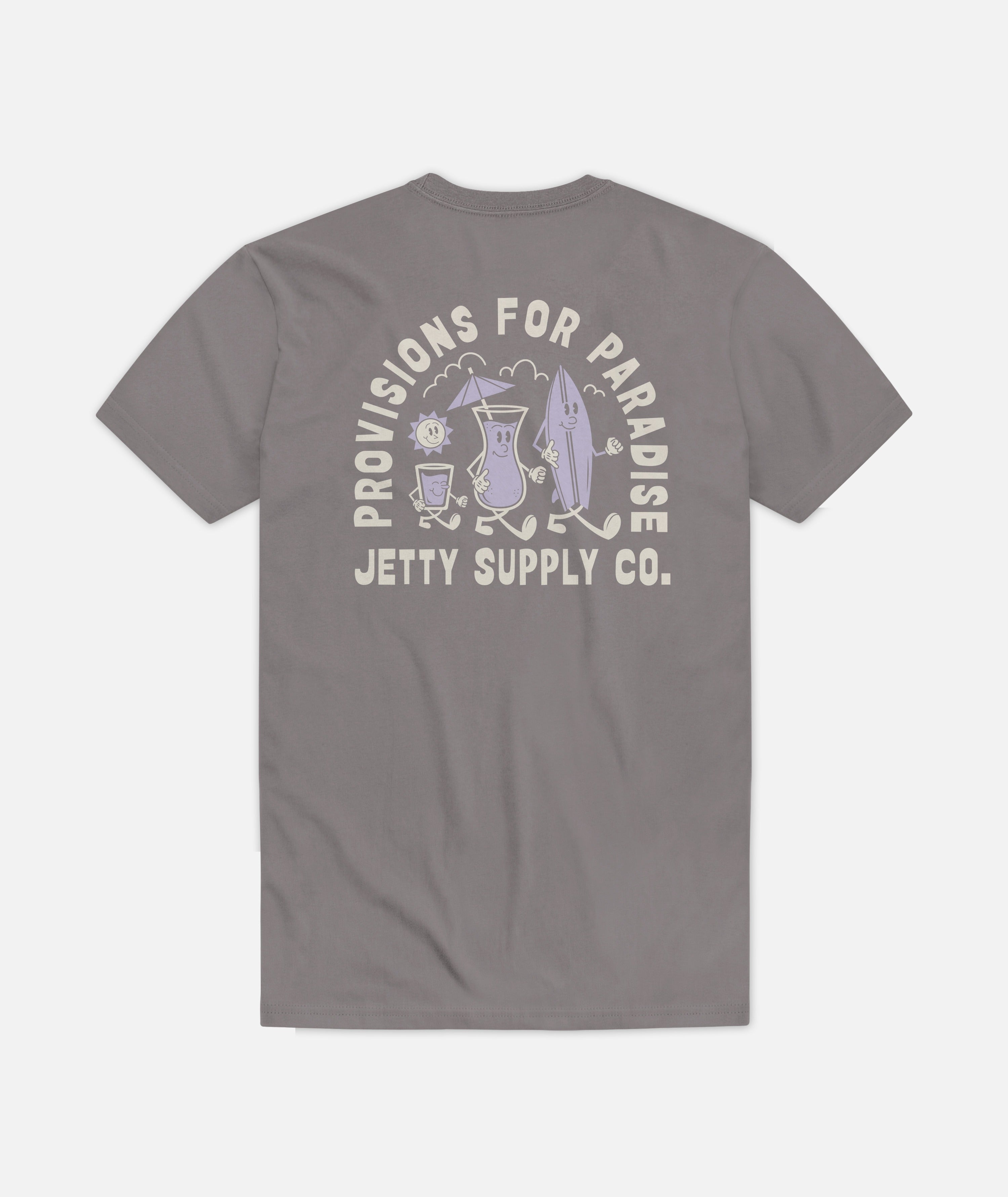 Paradise Pals Tee - Grey – Jetty