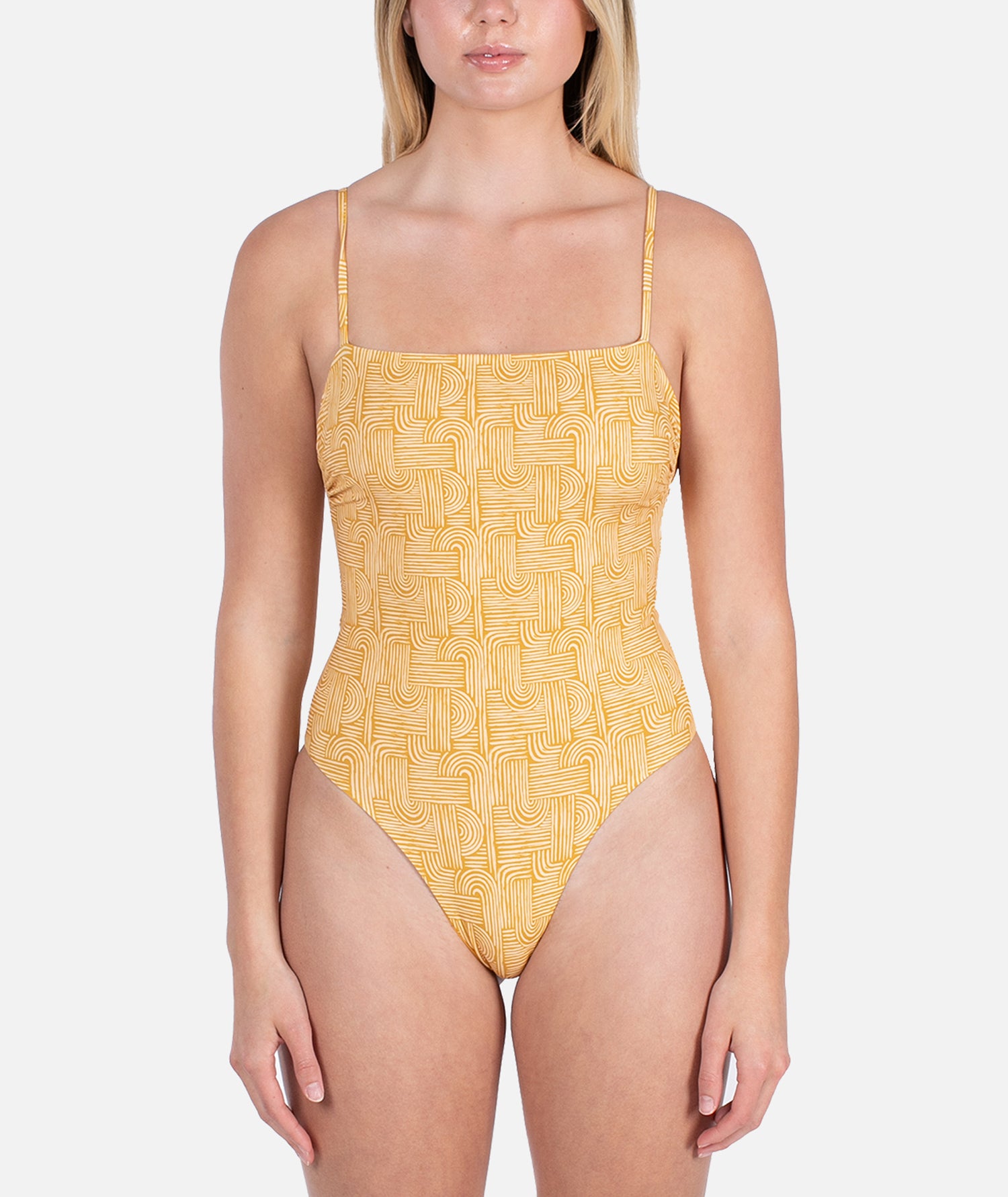 Jane One Piece Swim - Yellow – Jetty