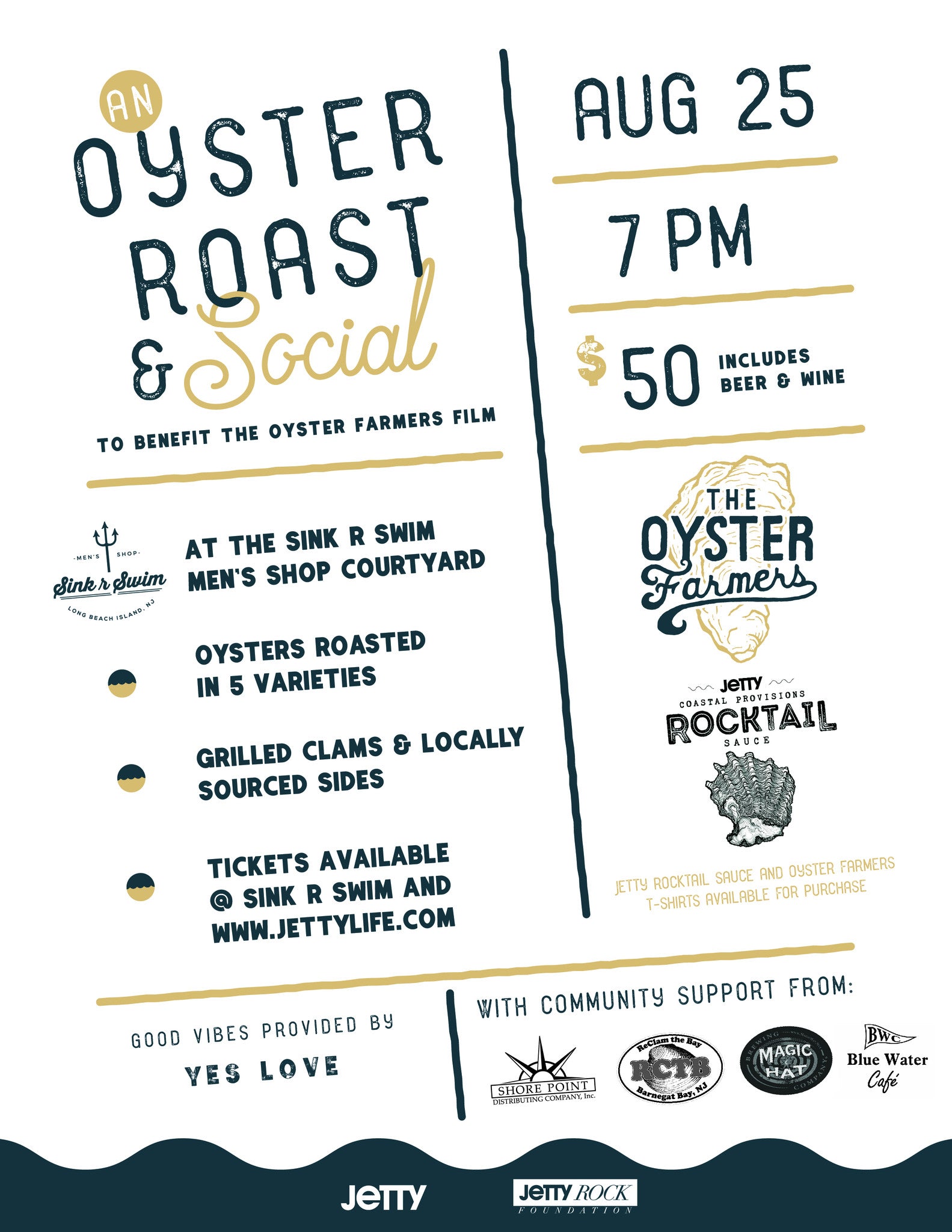 An Oyster Roast & Social – Jetty