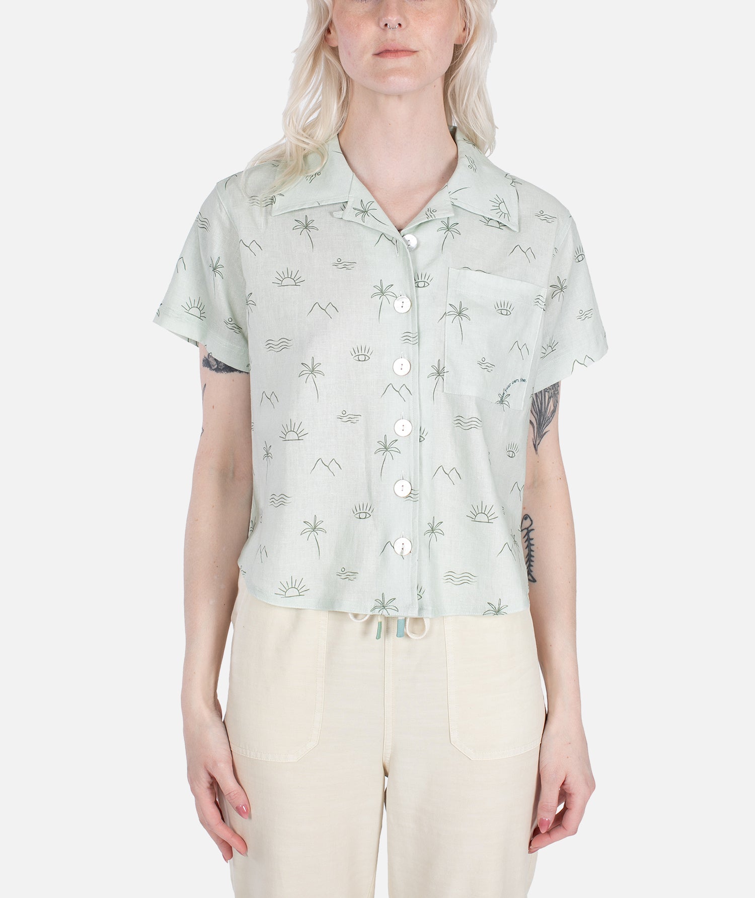 Cape Cod Shirt - Green – Jetty