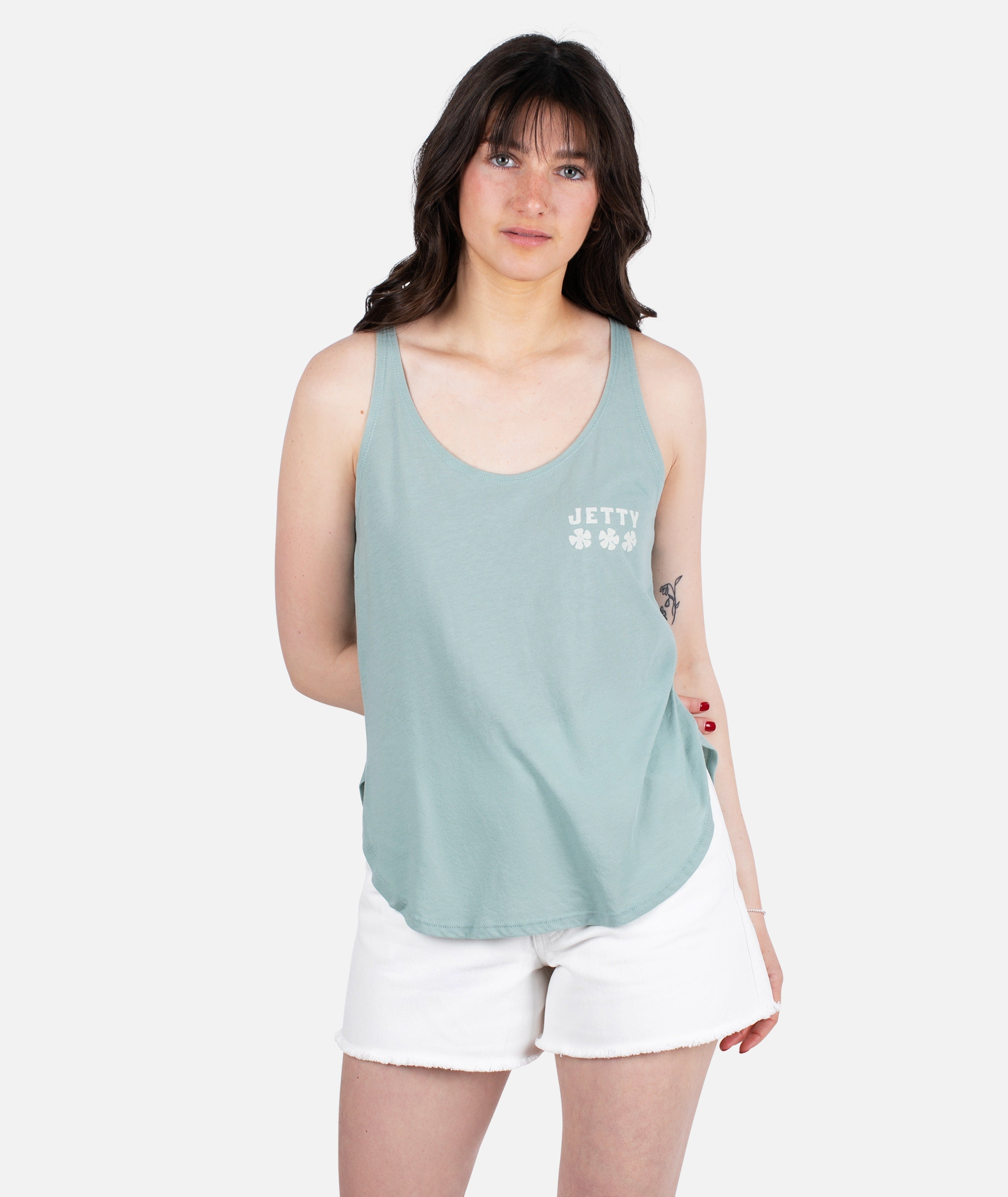 Flora Tank - Green – Jetty