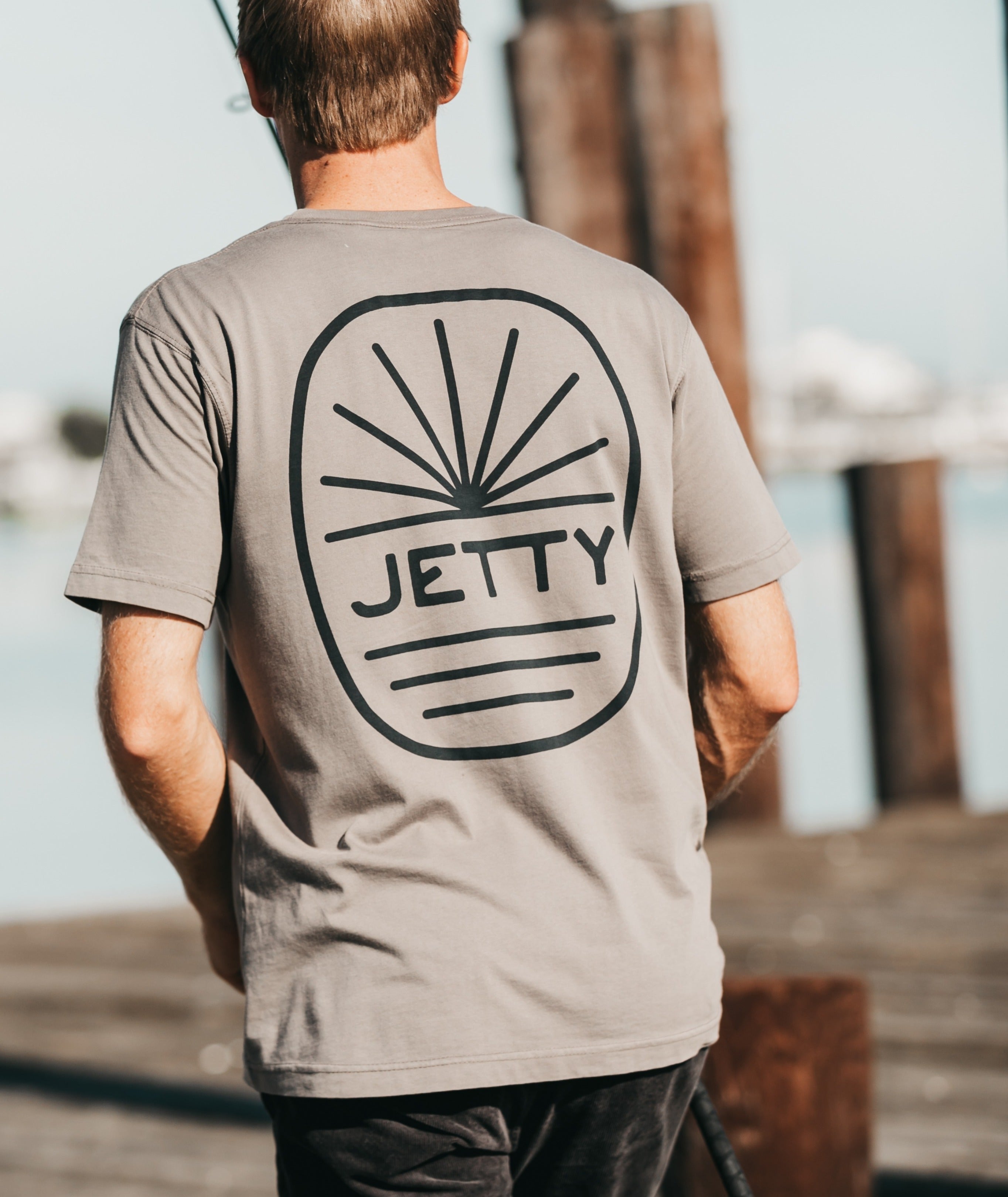 Rays Tee - Grey – Jetty