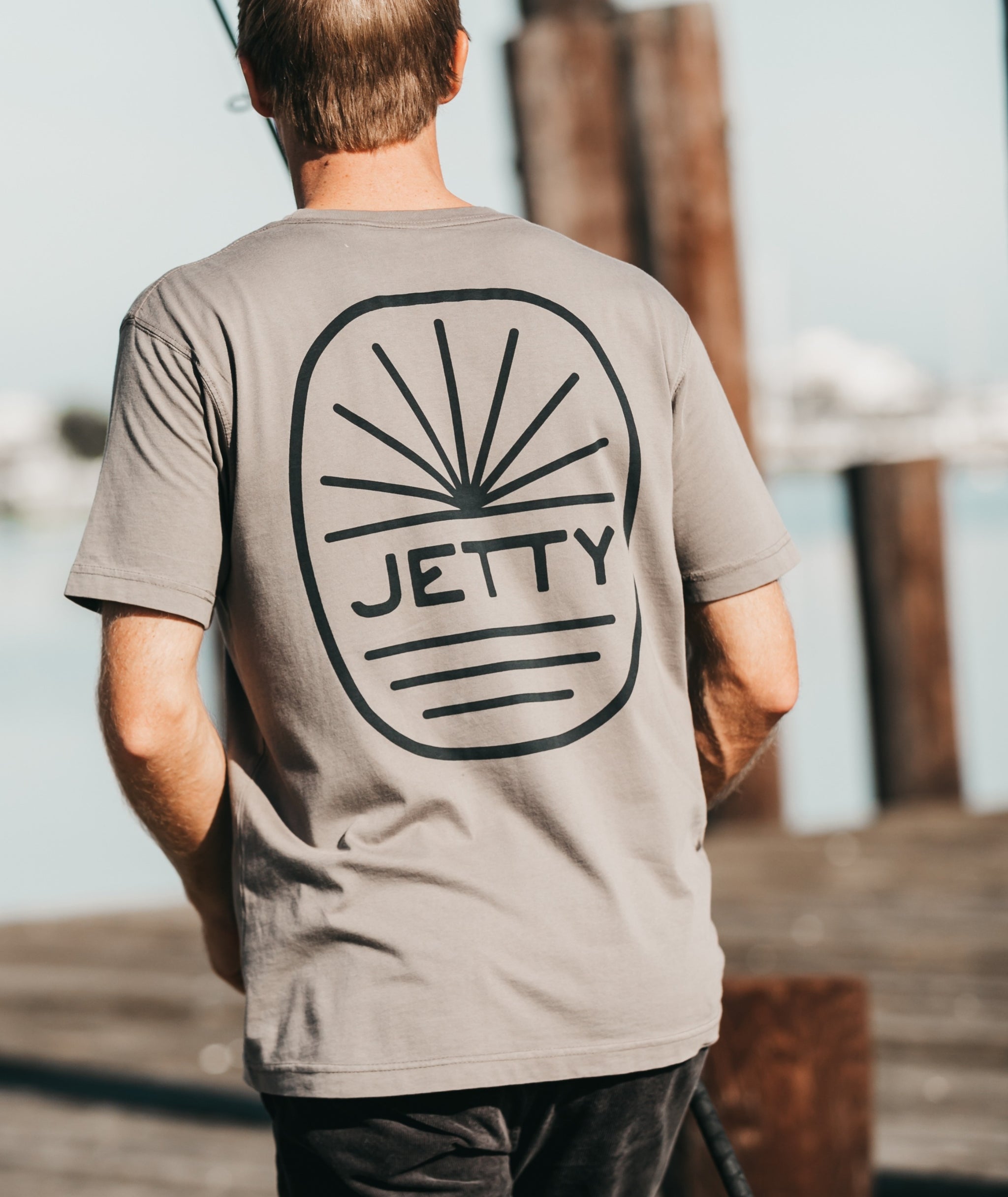 Rays Tee - Grey – Jetty