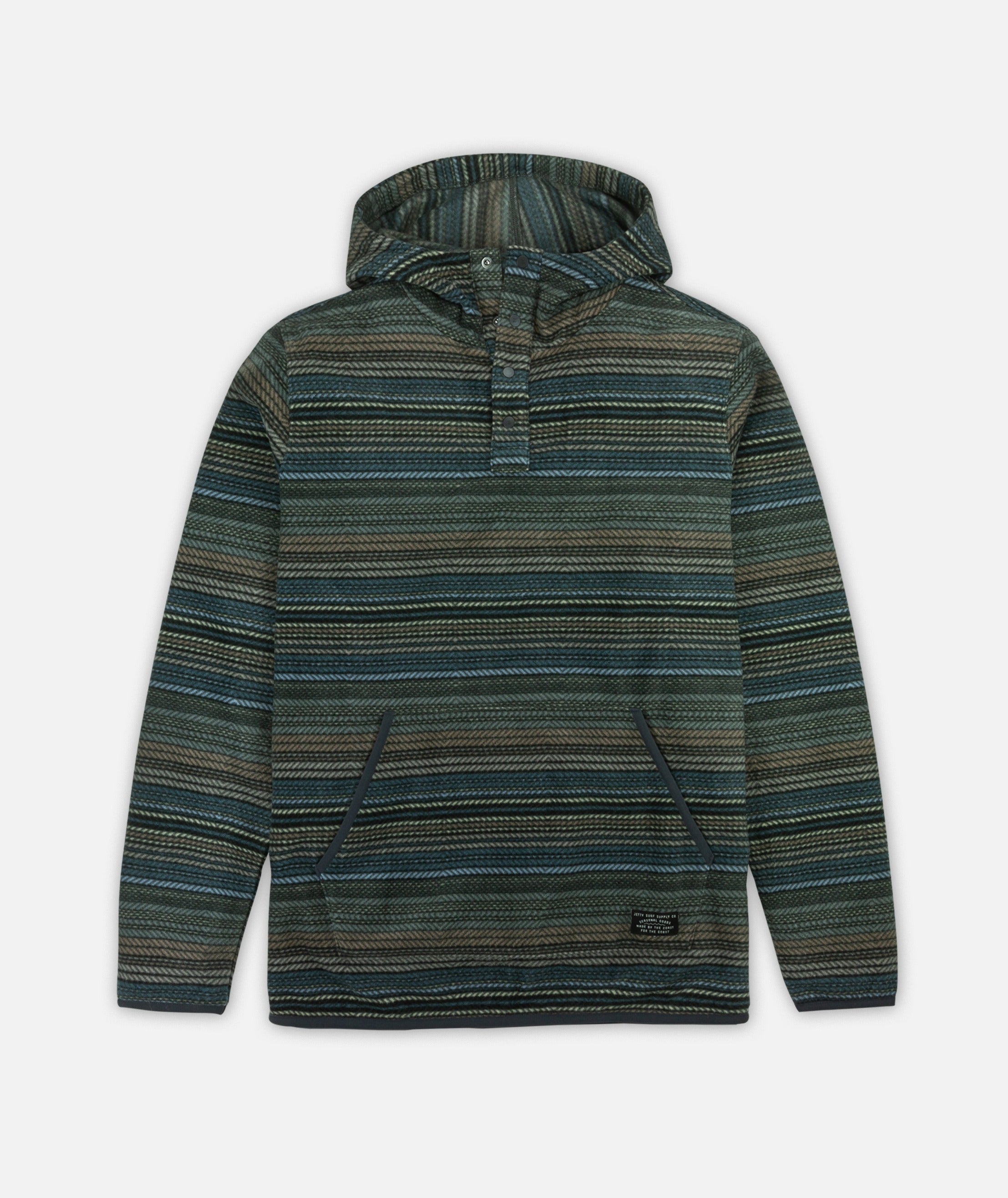 Quintin Fleece Hoodie - Charcoal – Jetty