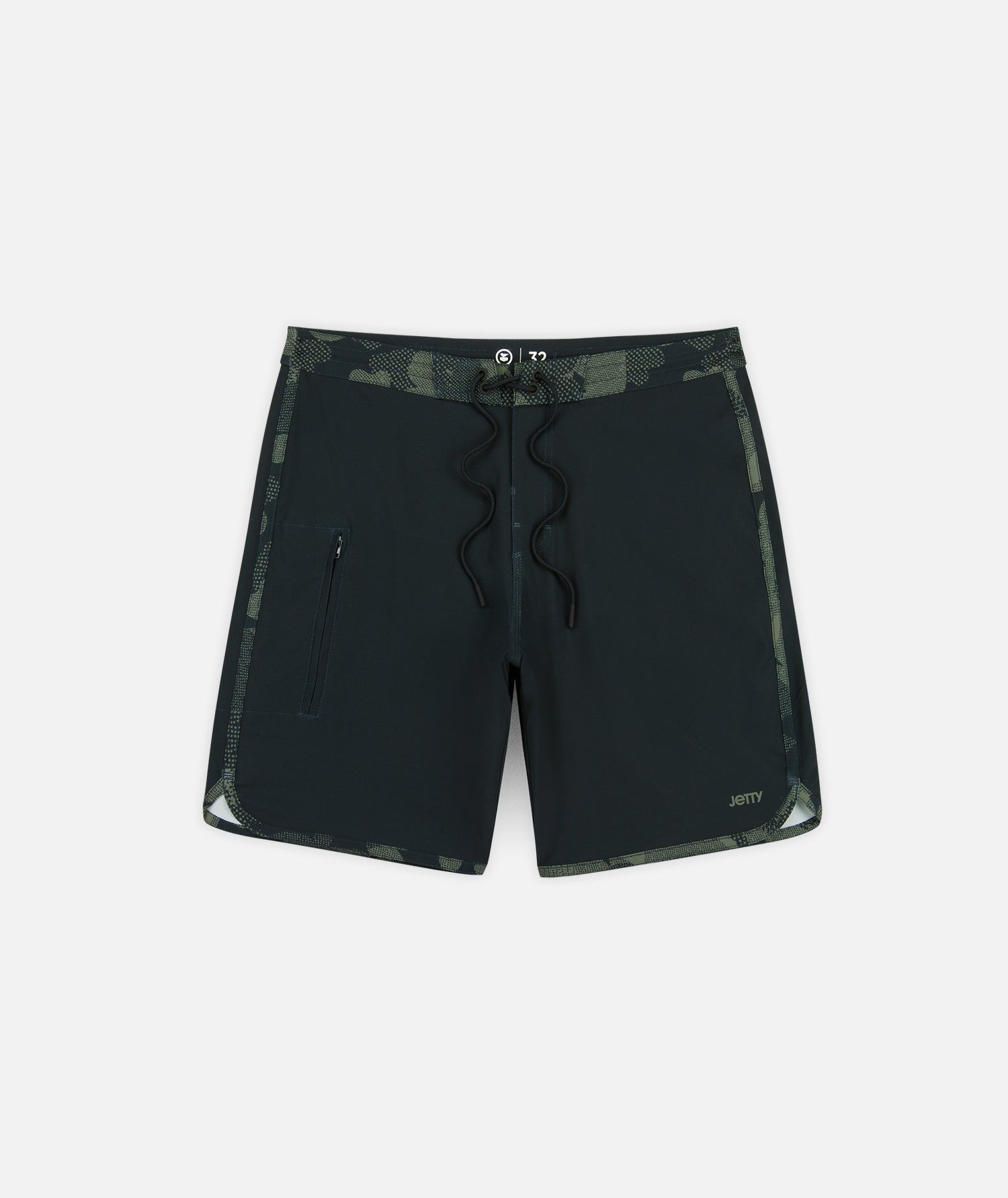 Atlantic Boardshort - Graphite Black – Jetty