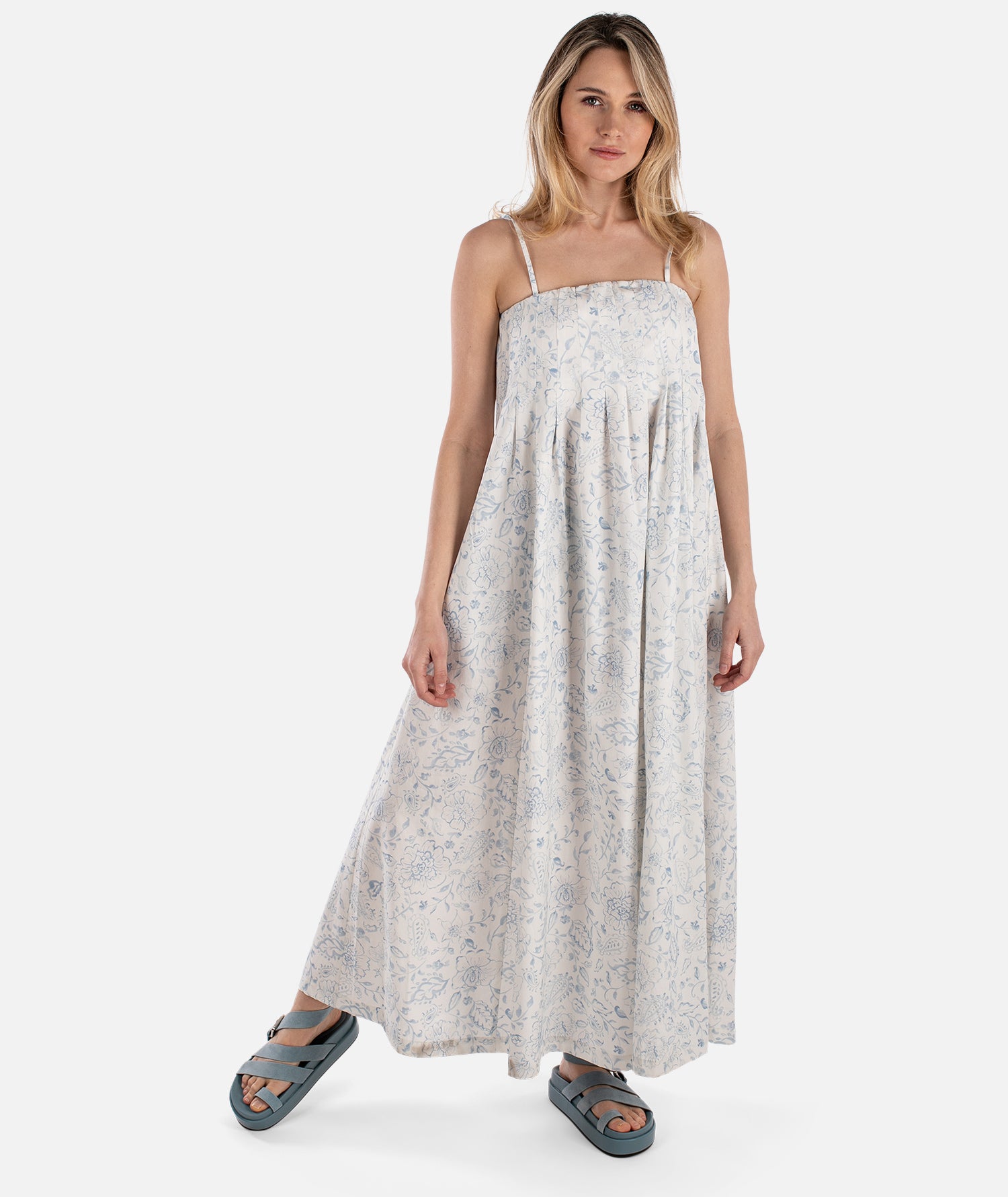 Brielle Dress - Blue – Jetty