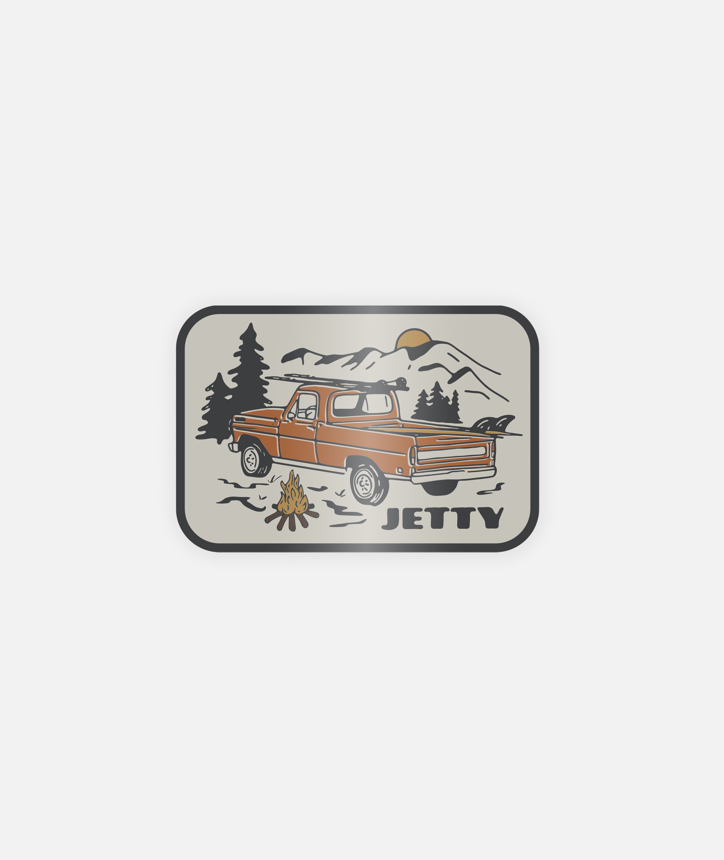 Pickup Sticker - Grey – Jetty