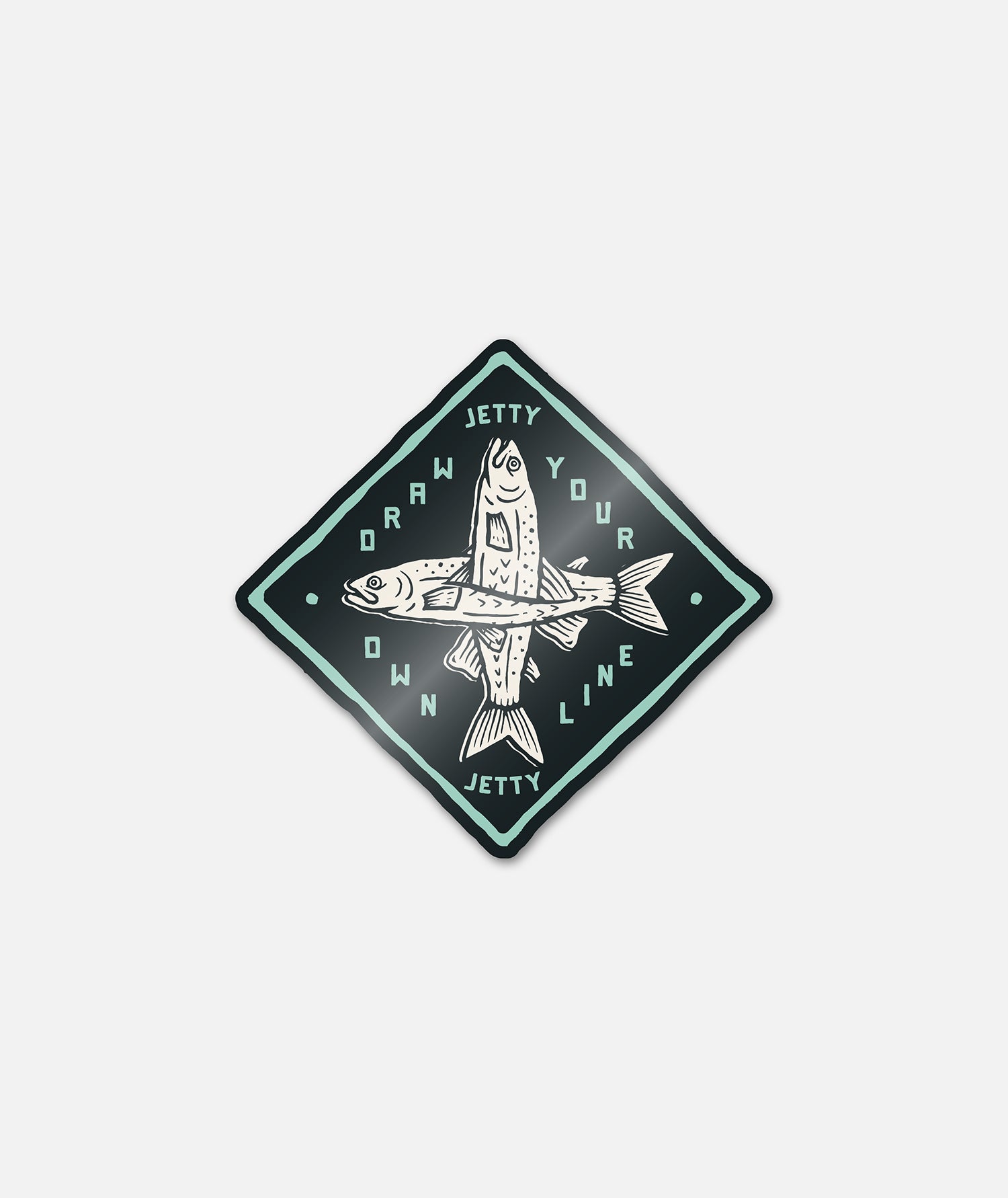 Split Sticker - Black – Jetty