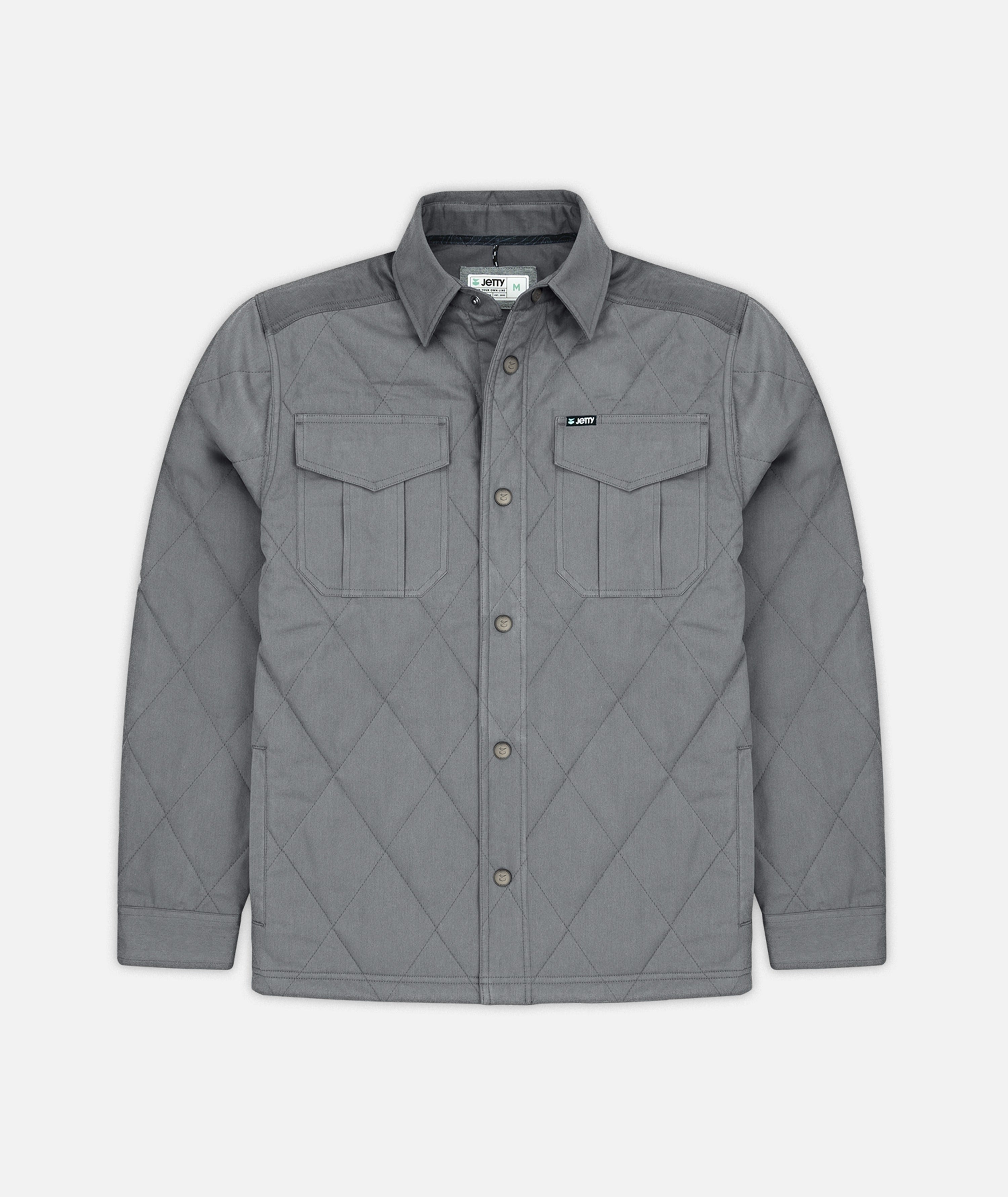 The Dogwood Quilted Jacket - Grey – Jetty