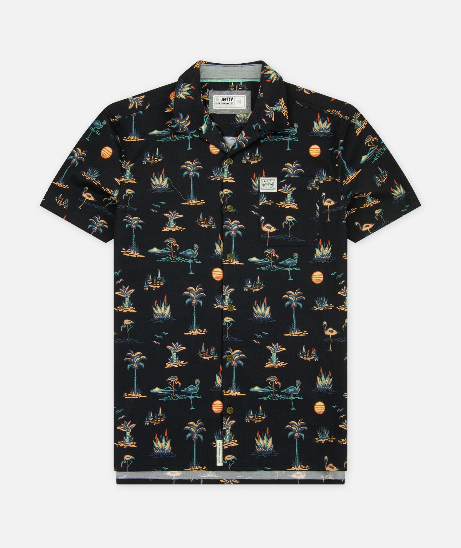 Dockside Party Woven - Black – Jetty