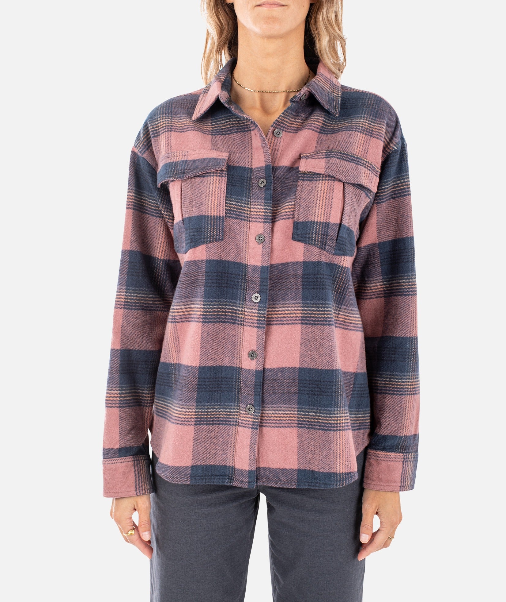 Anchor Flannel - Mauve – Jetty